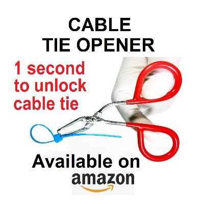 Cable Tie Opener Official Website - Only 1 second to unlock it and ...